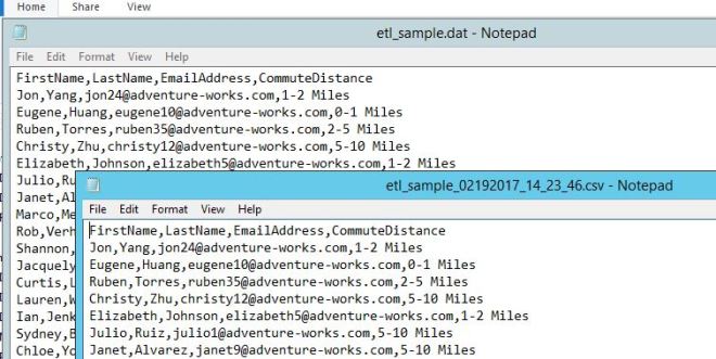 SSIS Create extract file with Date and Time for a filename – Jim Salasek's SQL Server Blog