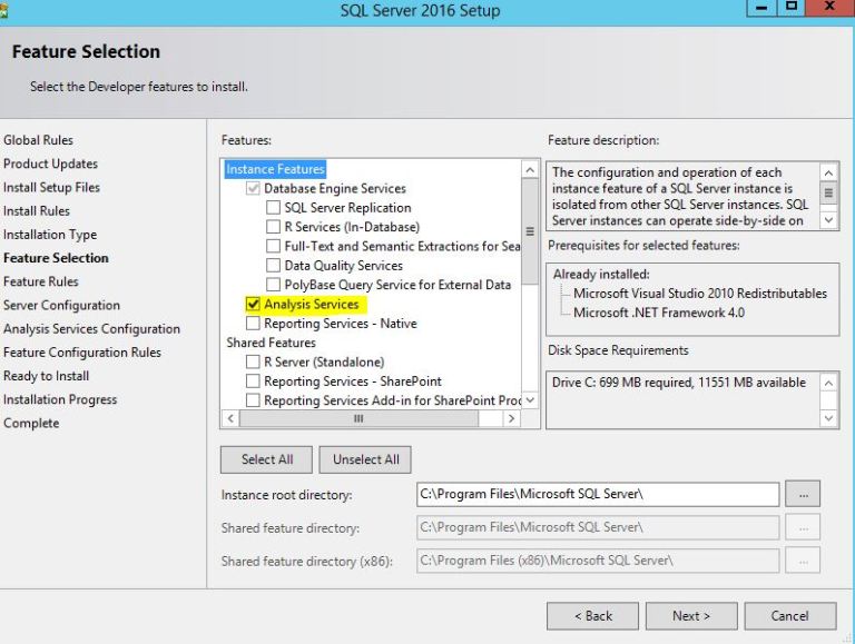 How to install SSAS (Sql Server Analysis Services) – Jim Salasek's SQL ...