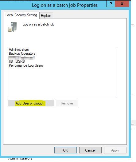 Task Scheduler failed to start: 2147943785 – Jim Salasek's SQL Server Blog