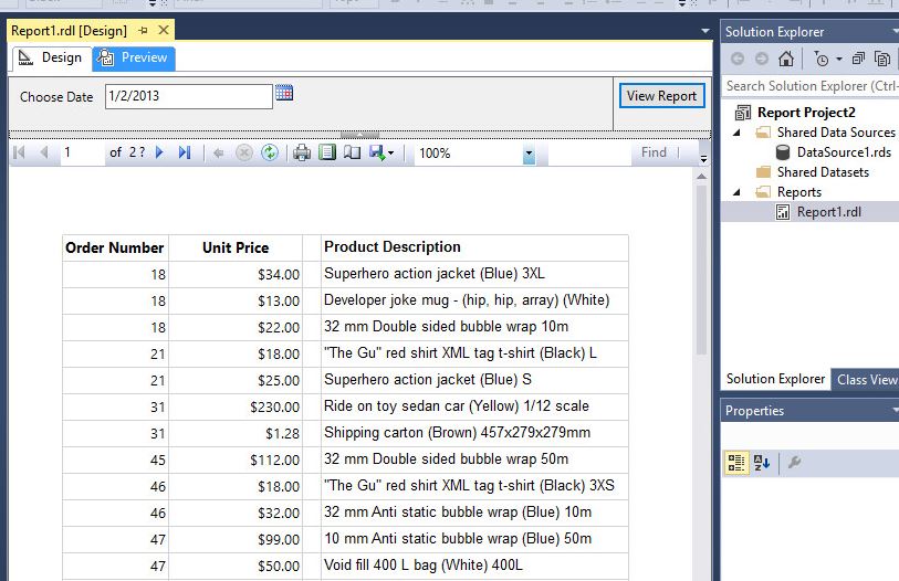 SSRS – Create no rows retrieved message – Jim Salasek's SQL Server Blog