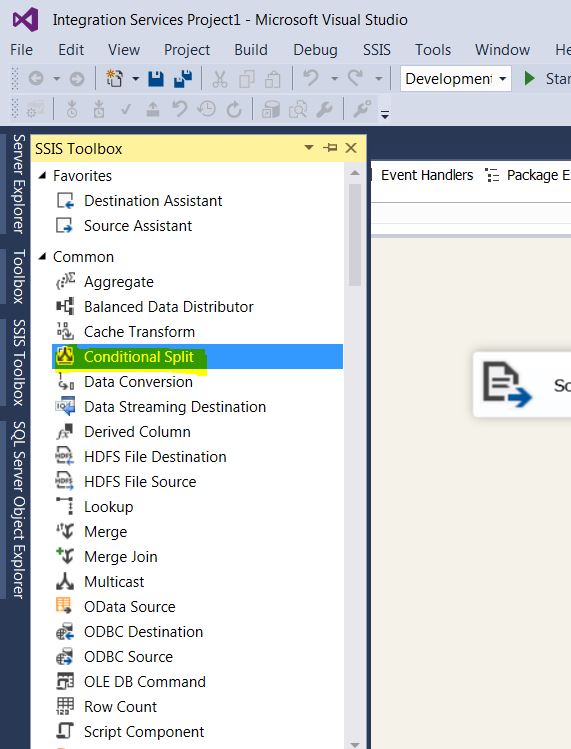 SSIS Conditional Split Transformation – Jim Salasek's SQL Server Blog