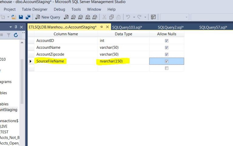 SSIS Add Filename During File Load – Jim Salasek's SQL Server Blog