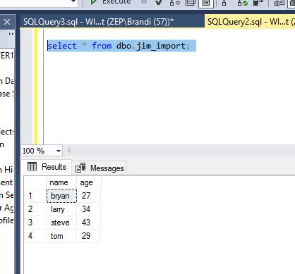 Quickly load data with Bulk Insert – Jim Salasek's SQL Server Blog