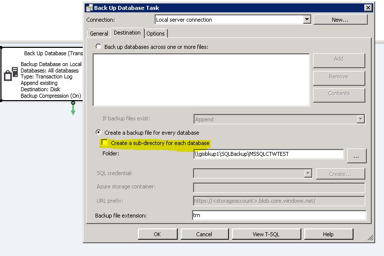 Sql Server: Find the location your backups are going to. – Jim Salasek ...
