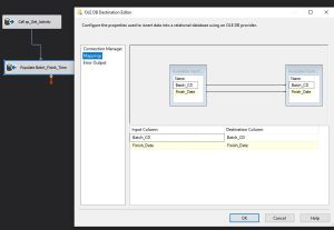 SSIS Hresult: 0x80004005 Consider using the WITH RESULT SETS clause to explicitly describe the ...