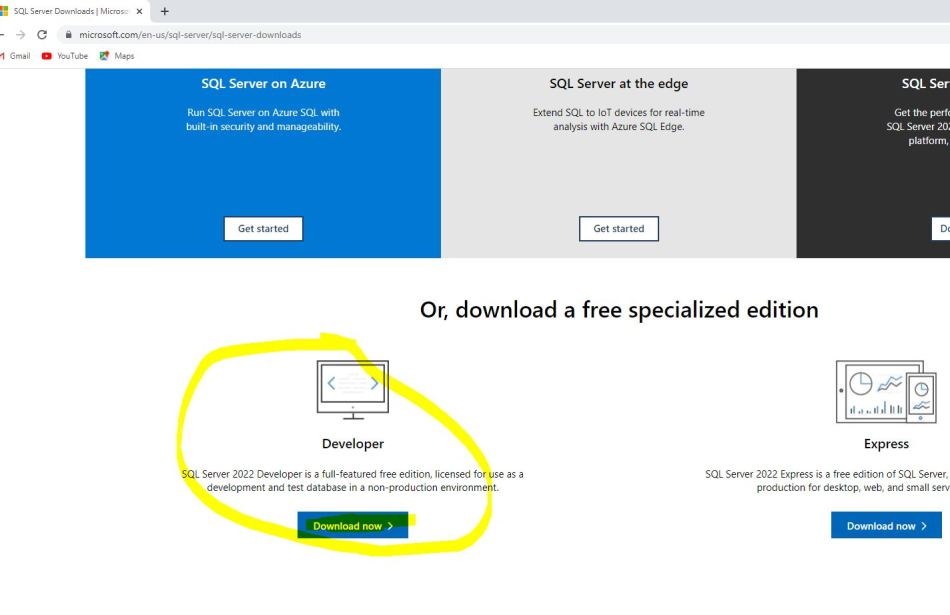 Installing SQL Server 2022 Developer Edition – Jim Salasek's SQL Server ...