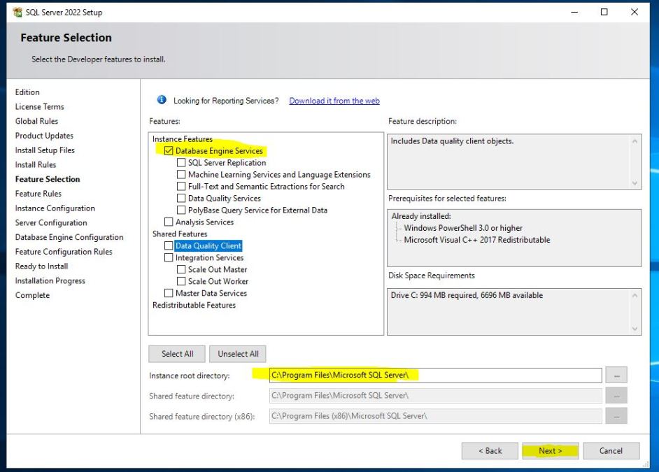 Installing SQL Server 2022 Developer Edition – Jim Salasek's SQL Server ...