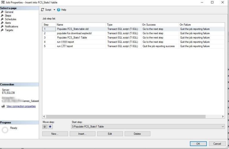 SQL Server Agent: WARNING: The following job steps cannot be reached ...