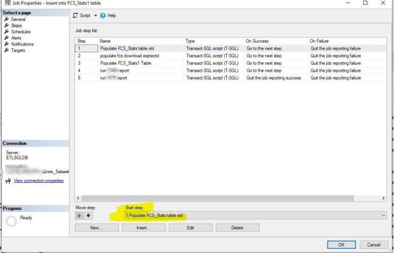 SQL Server Agent: WARNING: The following job steps cannot be reached ...